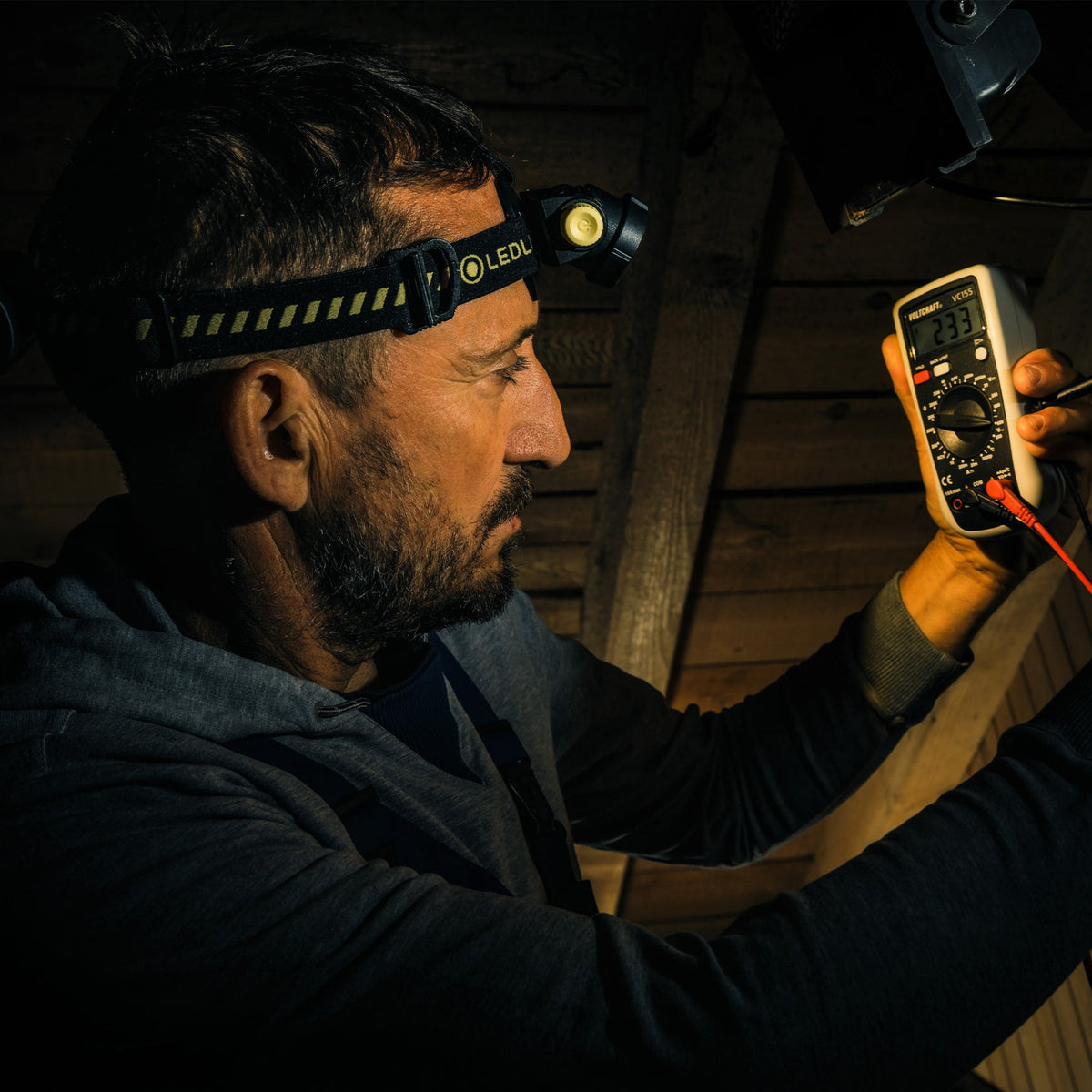 Work Headlamps & Head Torches | Durable Headlamp for Work – Ledlenser ...